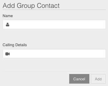 How do I ADD external contacts to my Lifesize Cloud Account
