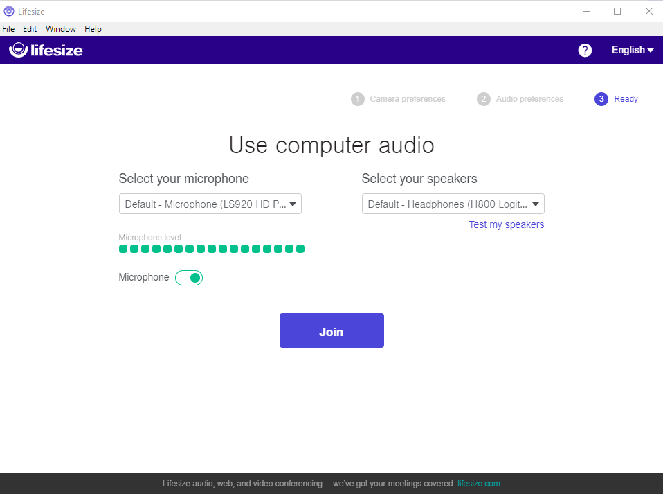 Mobile App/Desktop App - Connecting to Lifesize Cloud Calls as a Guest
