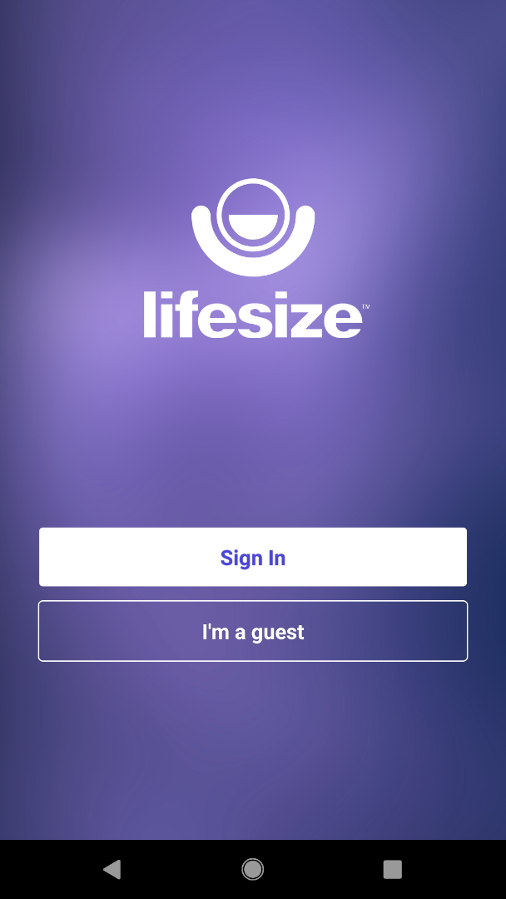 Mobile App/Desktop App - Connecting to Lifesize Cloud Calls as a Guest