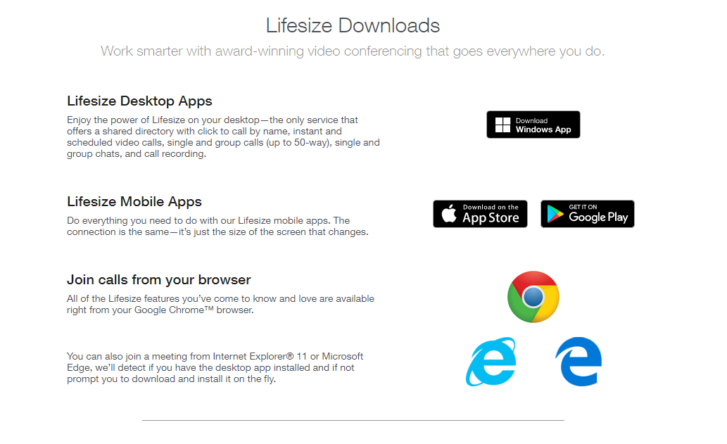 Download Software for Lifesize Cloud